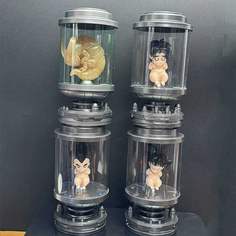 Xj 18Cm Anime Cell Figures Incubator Broli Model Dragon Kids Goku Petri ...