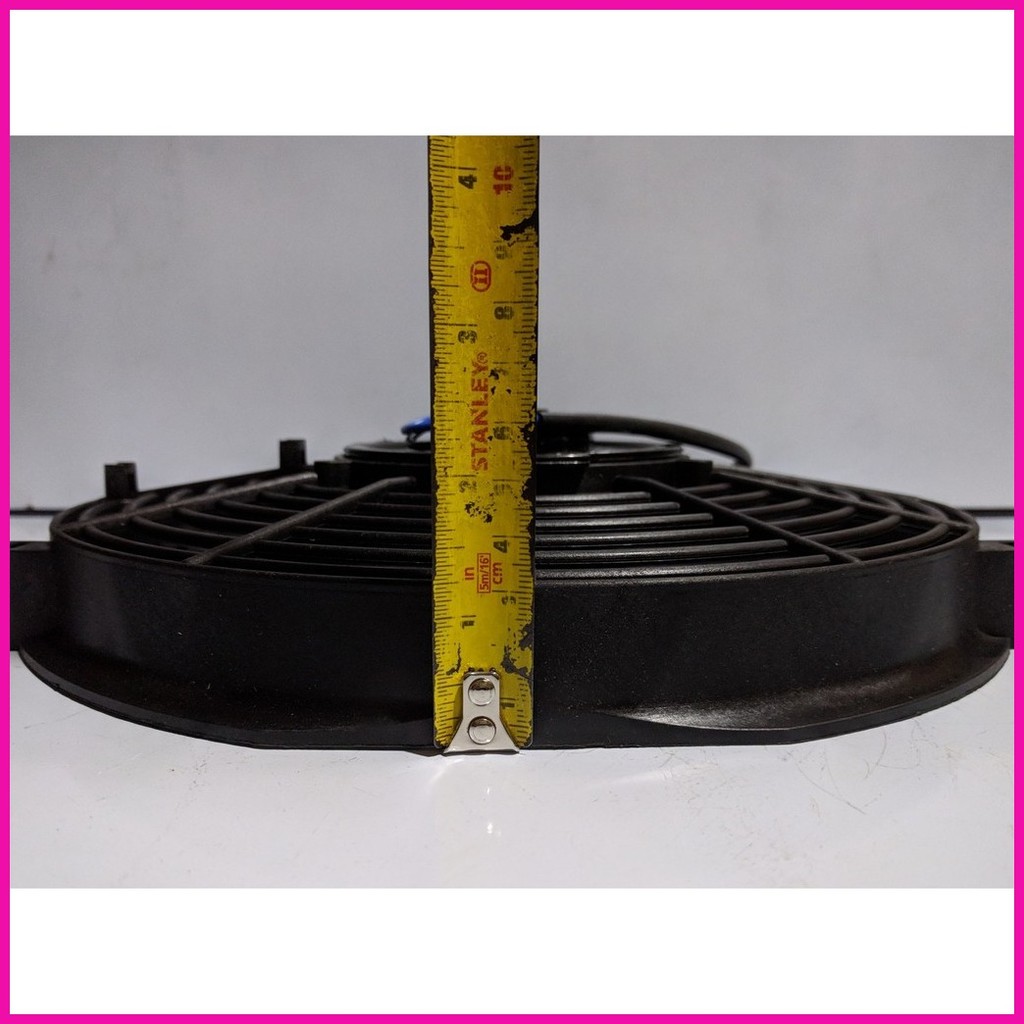 Universal Condenser/Radiator Aux Fan | 10 Blades | 12V or 24V | Volts ...