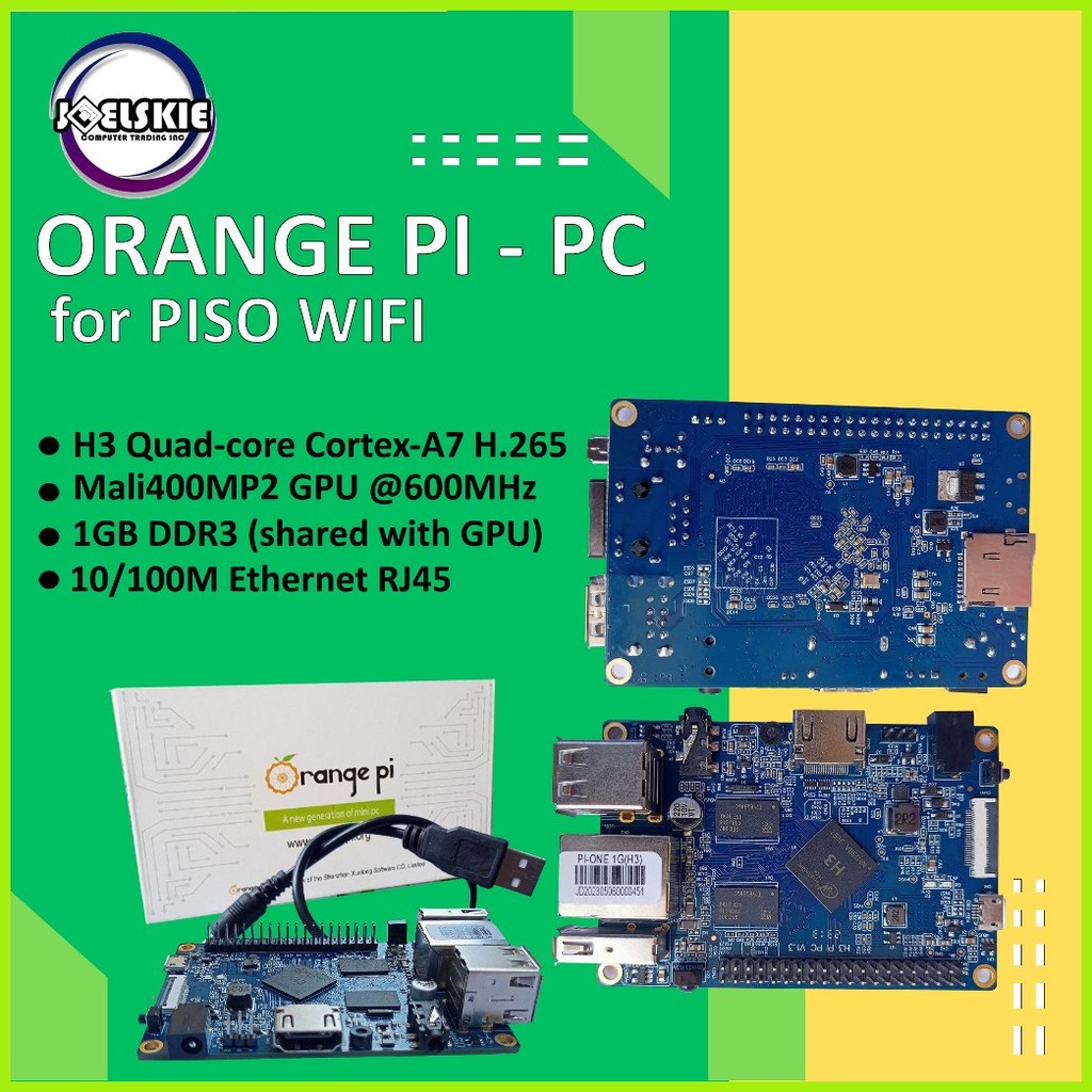 Orange PI - PC 1gb for Piso Wifi and Opi One Original Logo | Shopee ...