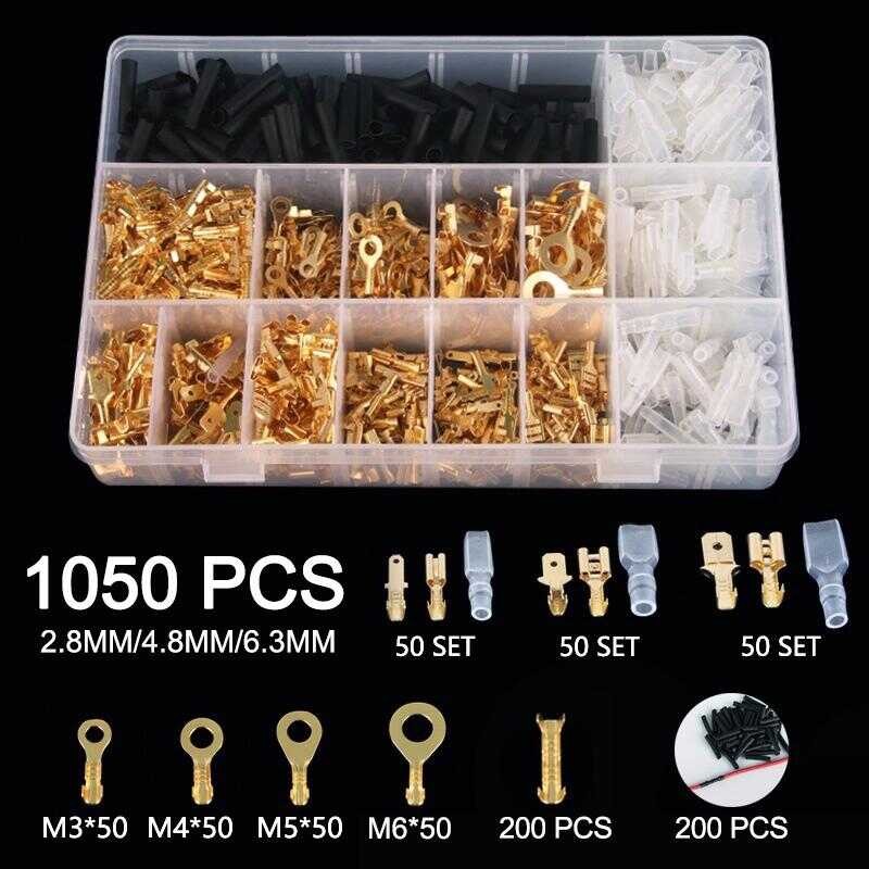 Crimp Terminals Insulated Seal Electrical Wire Connectors Terminal 7A3 ...