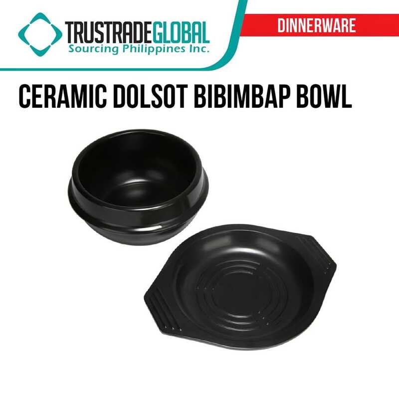 Traditional Korean Ttukbaegi Earthenware Ceramic Clay Hot Pot Black ...