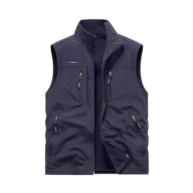 Outdoor Quick-Dry Vest for Men, Spring, Summer, Autumn, Multi-Pocket ...