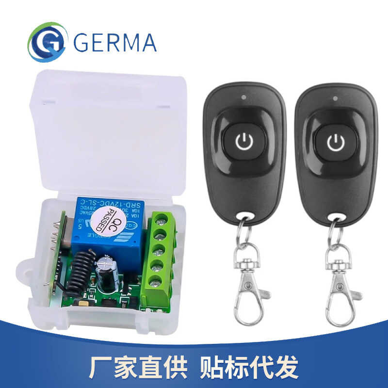 Wireless Remote Control Switch 433MHz DC12V Small Suitcase Access ...