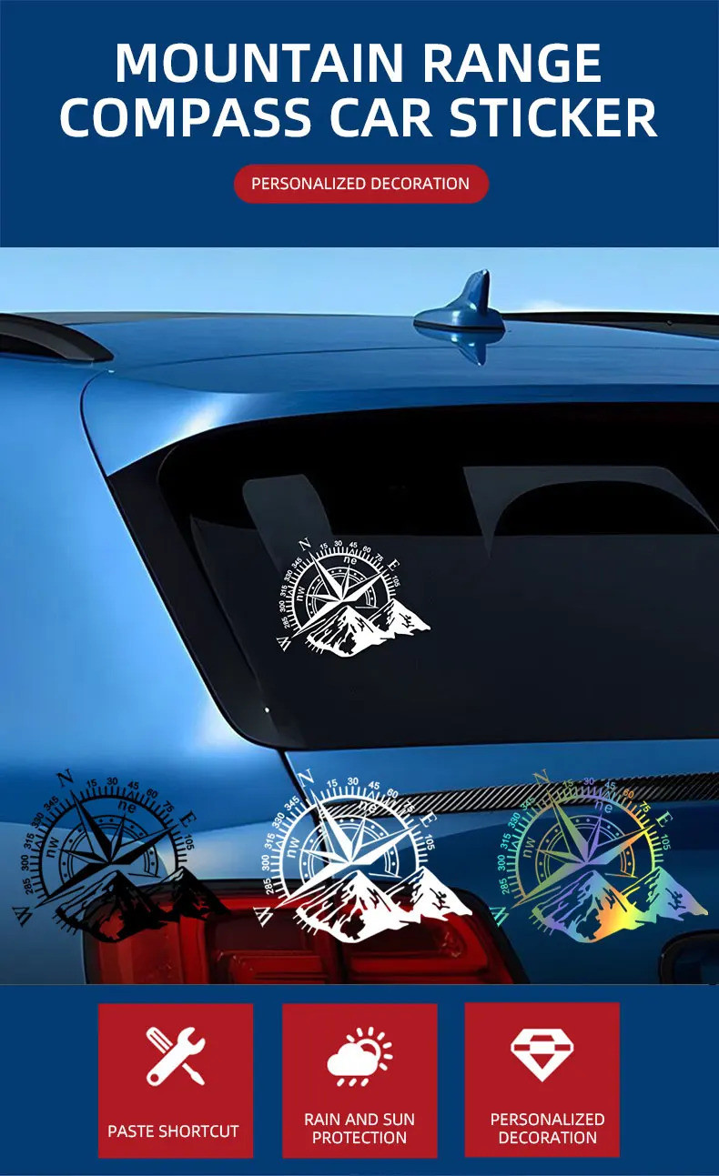 1pc Motorcycle Sticker Decal For Truck Moto Club Body Decor Stickers ...