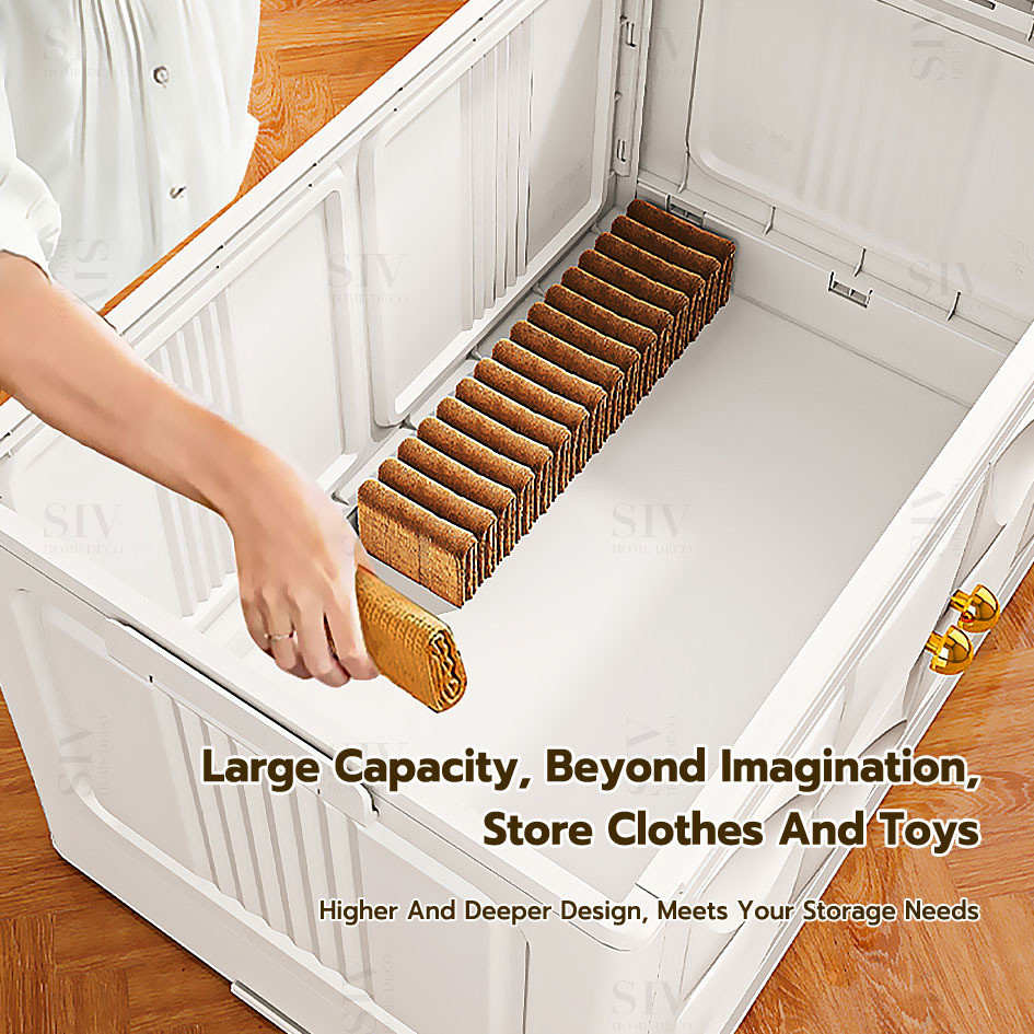 Peti Plastic Wardrobe Storage Cabinet – Clothes Organizer with Drawers ...