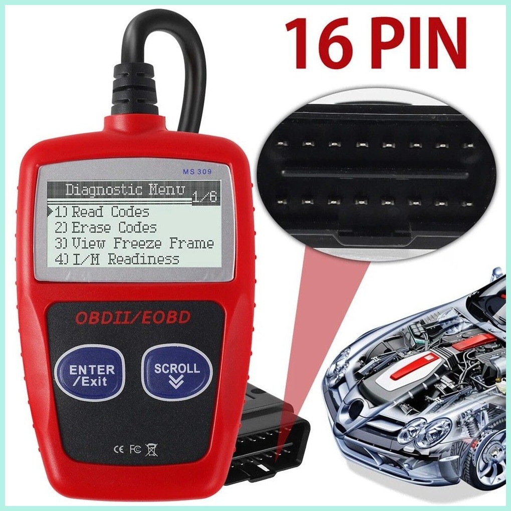 MS309 Car Fault Code Reader Accurate Engine Diagnostic Scanner ...