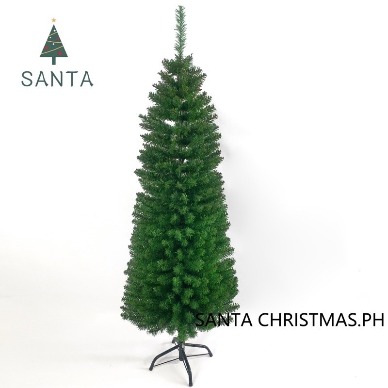 150cm/5ft Pointed Slim Artificial Christmas Tree | Shopee Philippines