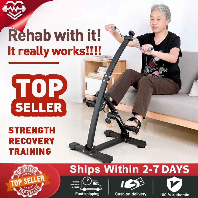Rehabilitation Bicycle Portable Foldable Elderly Fitness Exercise ...