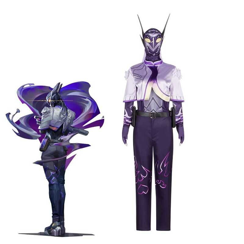 Valorant Fearless Contract Cosplay Costume Vess Cosplay Game Character ...