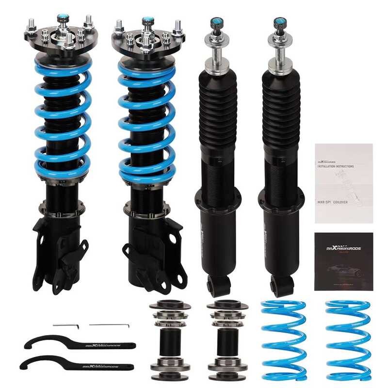 Maxpeedingrods Damper Adjustable Coilover Suspension Shocks Struts For ...