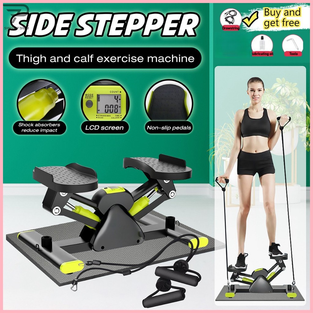 Pedal Exercise Mini Stepper Foot Stepper Leg Machine Hydraulic Step Up ...