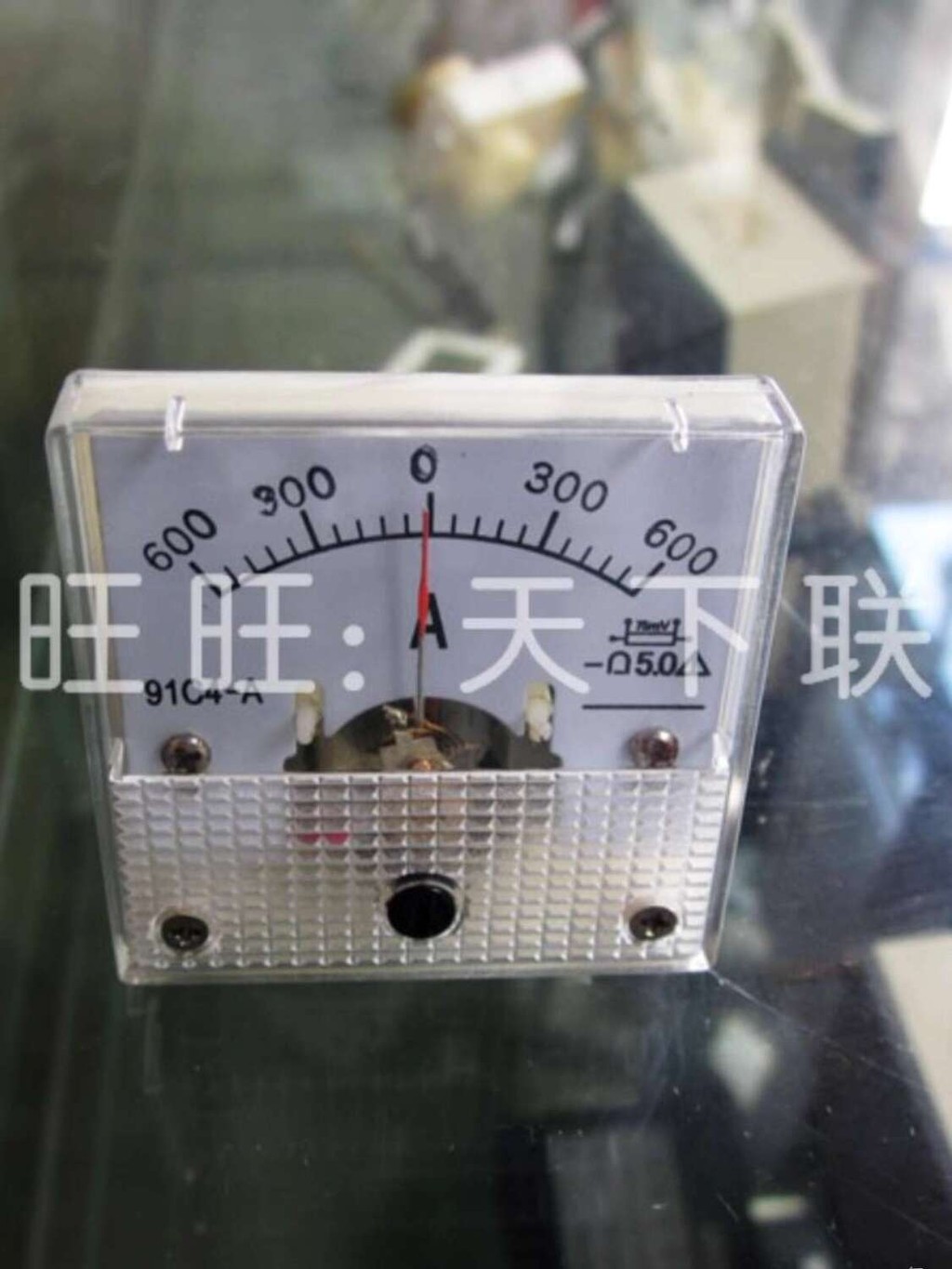 ☑♥ Custom 91C4 Small Pointer Mechanical Panel Meter Positive and ...