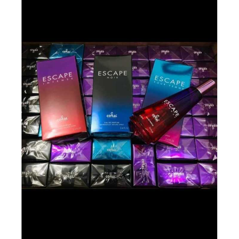 ESCAPE CORAL PERFUME FOR Men&Women 3 | Shopee Philippines