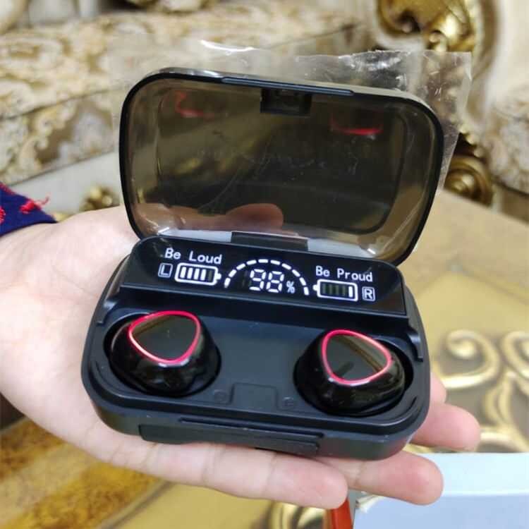 M10 Gaming Bluetooth Earbuds 9D HiFi Stereo Headset with Charging Box ...