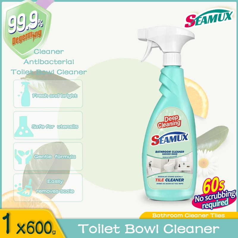 Seamux Toilet Bowl Cleaner with 99.99% Germicidal Effect Powerful ...