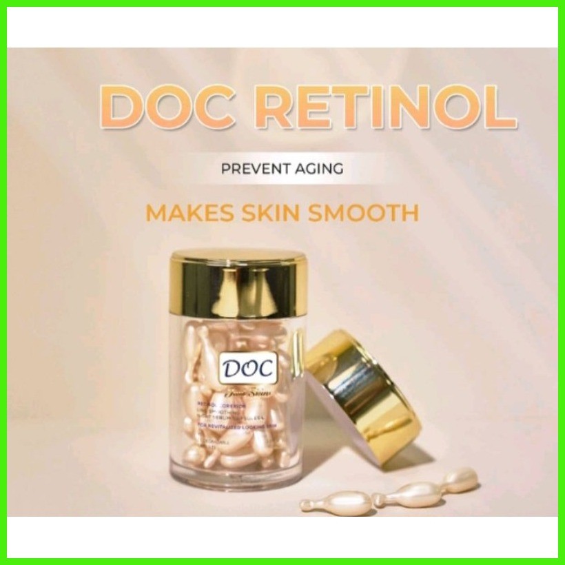 Authentic Doc Retinol Whitening Serum - Authentic Skin Care Serum 30g ...