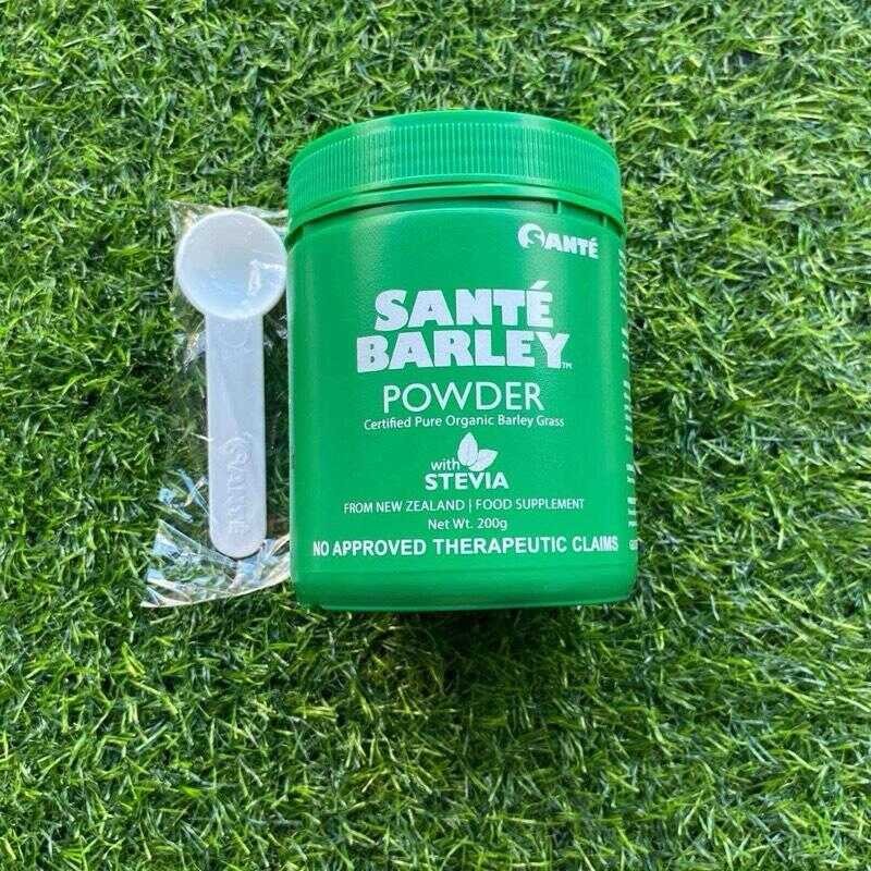 Sante Barley Powder In Canister Pure Organic With Stevia (Net Wt. 200G ...