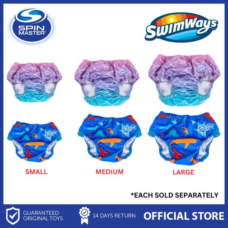 Swimways Reusable Baby Swim Diapers Available In Small, Medium & Large ...