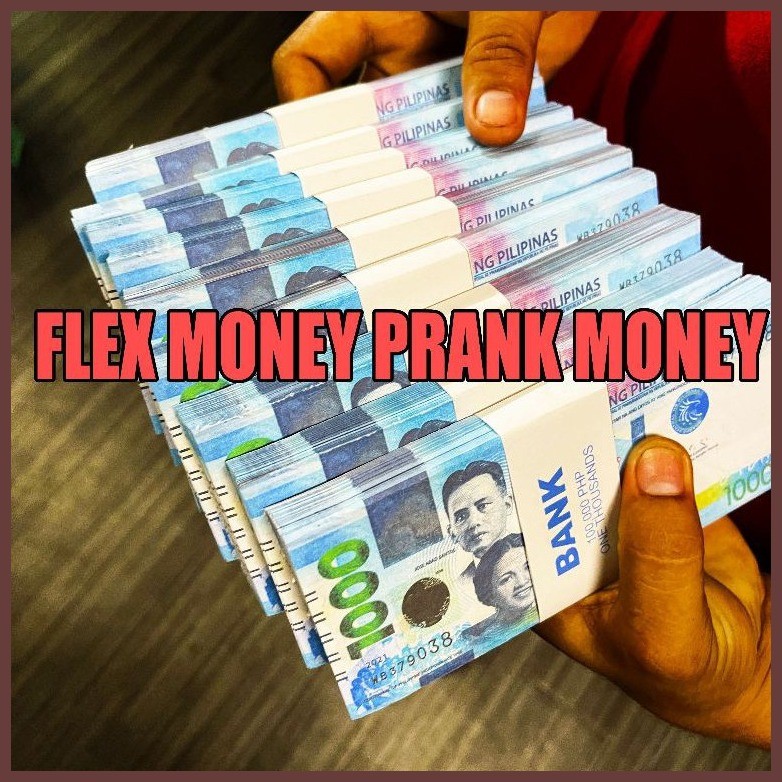 ۩ 1BUNDLE - 100 sheets Flex Prop Money Vlog Prank Money Cake and Shorts ...