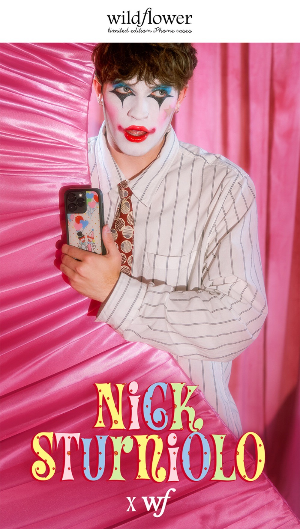 Nick Sturniolo Wildflower Built in Flannel Phone Case For iPhone 17 16 ...