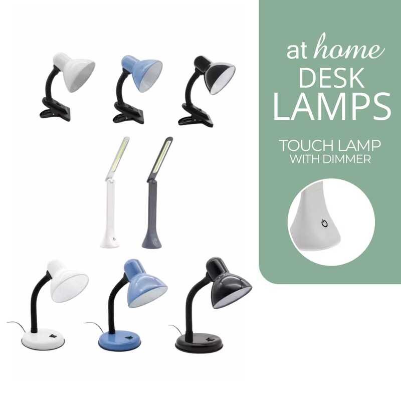 Desk Lamp Dimmable, Clamp, Flexible Nordic Study Table Lamps At Home ...