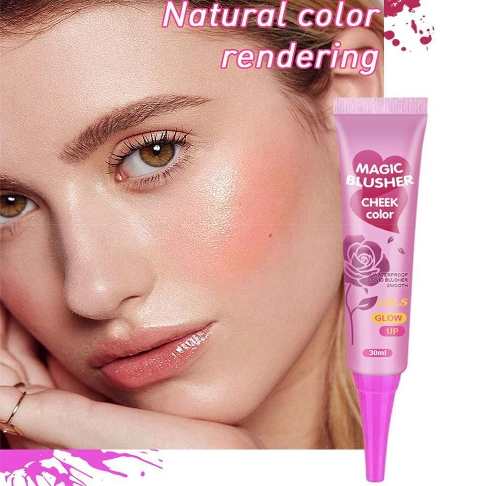 LBLS Transformative Makeup Set Magic Blush&VC Lip Glow Serum Fade Dark ...