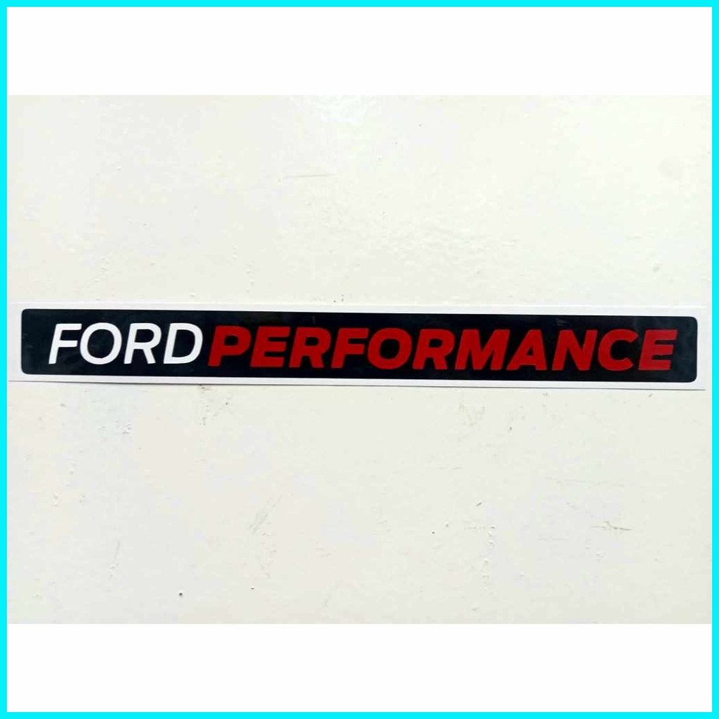 Ford performance decal for ford focus territory ecosport ranger everest ...