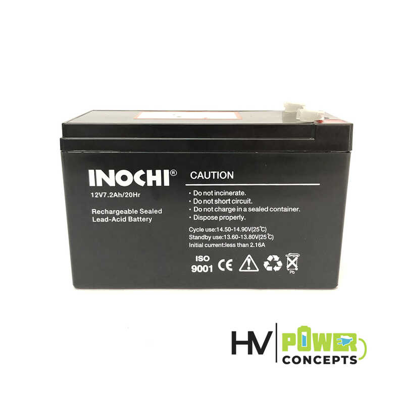 Inochi VRLA Battery 12V7.2Ah Sealed Lead Acid Battery UPS Battery ...