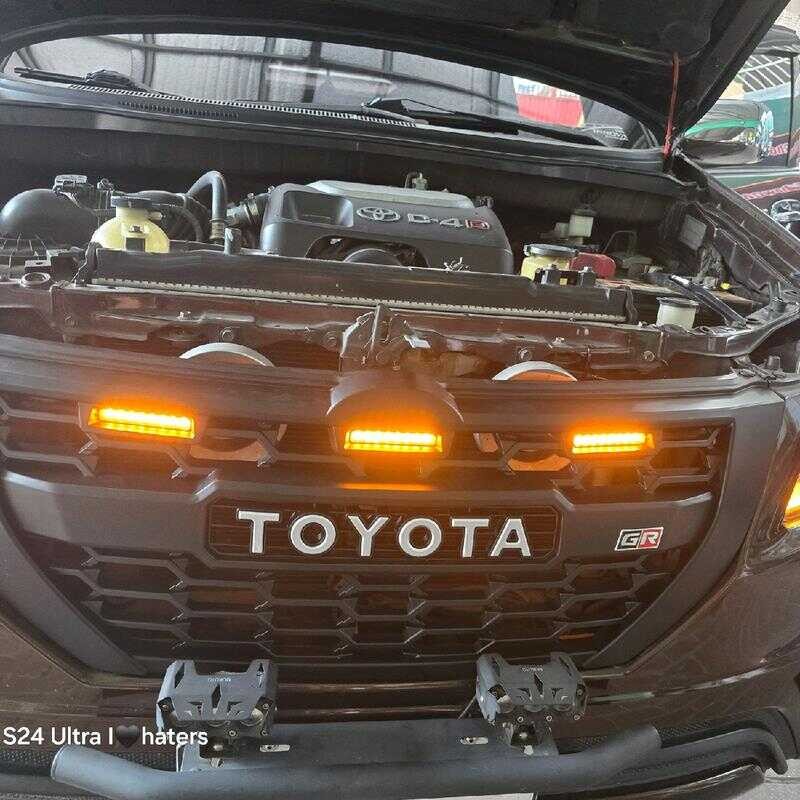Toyota Innova Gen 2 Big Mouth GR Grill Inspired With Ambient Lights For ...