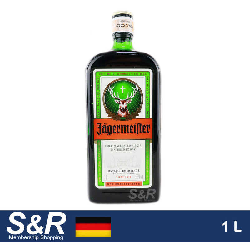 COD Authentic original Jagermeister Herbal Liqueur 1L | Shopee Philippines