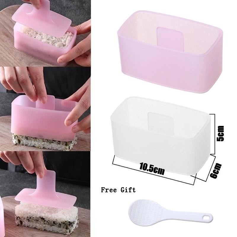 DIY Sushi Mold Musubi Maker Onigiri Mold Box PP Material Kids Rice ...