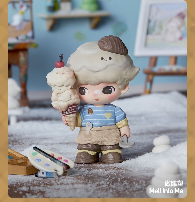 DIMOO The Missing Day Seriess Cute figurines fashionable ornaments ...