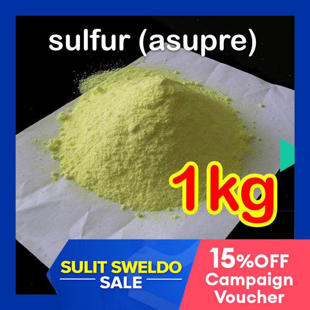 SULFUR 1kg POWDER Fungicide Plants Gardening Soil Dogs Pets Asupre ...