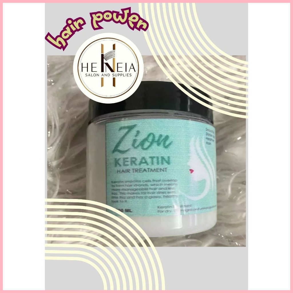 Zion Keratin Hair Treatment (Salon Quality/Perfect for DIY) | Shopee ...