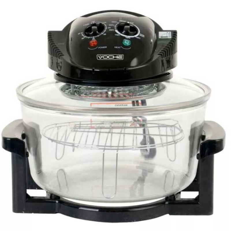 Convection Air Fryer Oven 1400W Electric Multi Function Cooker Halogen ...