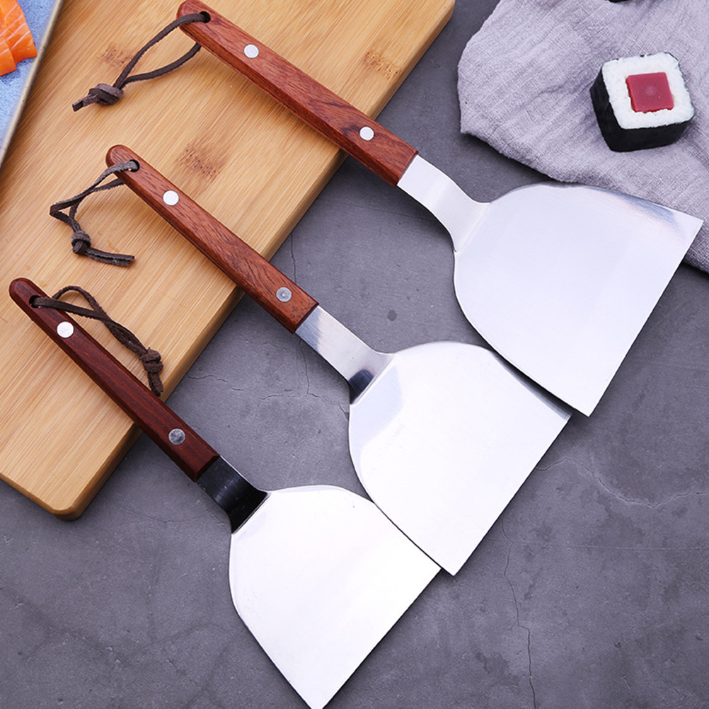Wooden Handle Pizza Peel Kitchen Tool Wide Shoveling Surface Transfer ...