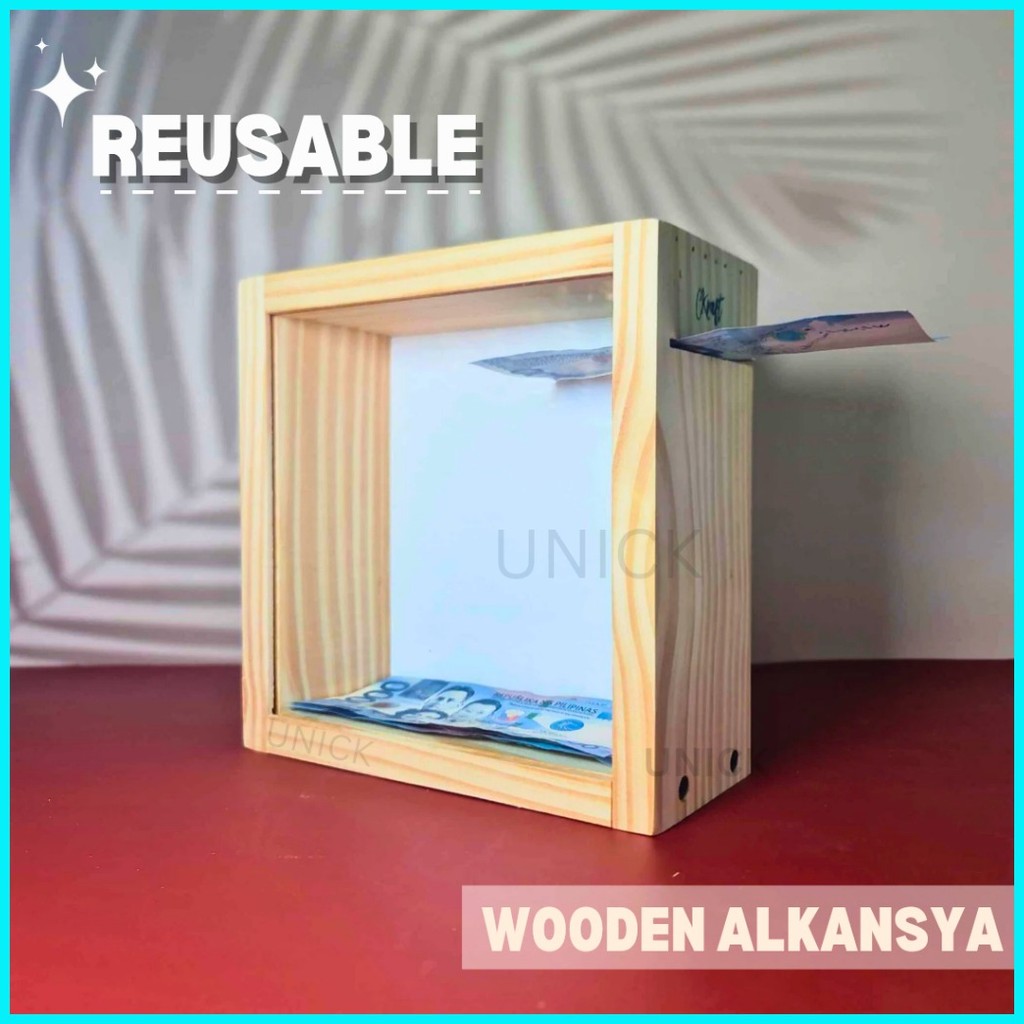 UNICK | WOODEN ALKANSYA | REUSABLE WITH IPON CHALLENGE 2024 | GOOD THINGS TAKES TIME BE PATIENT ...