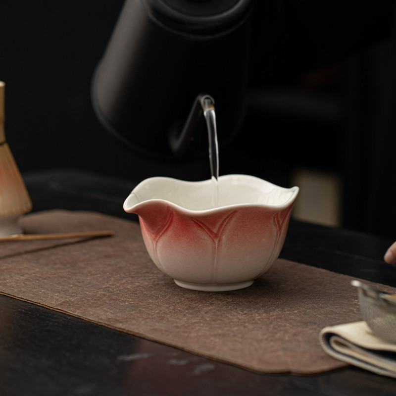 Lotus Ceramic matcha set whisk and bowl matcha bowl with spout Matcha ...