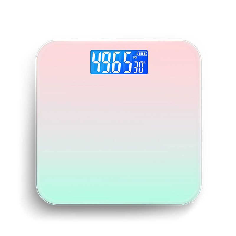 Home Rechargeable Body Weight Scale Body Fat Scale Adult Gradient Body ...