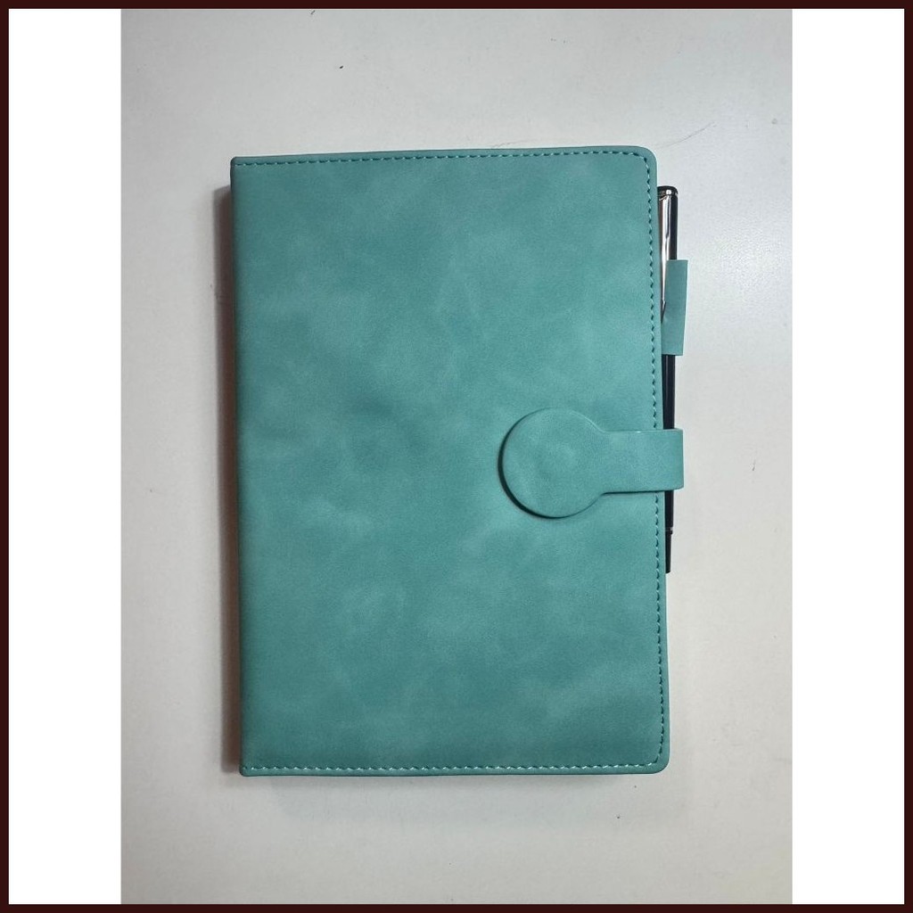 Stationery Notebook Diary Moleskin Round Lockable Design w/ Sign Pen ...