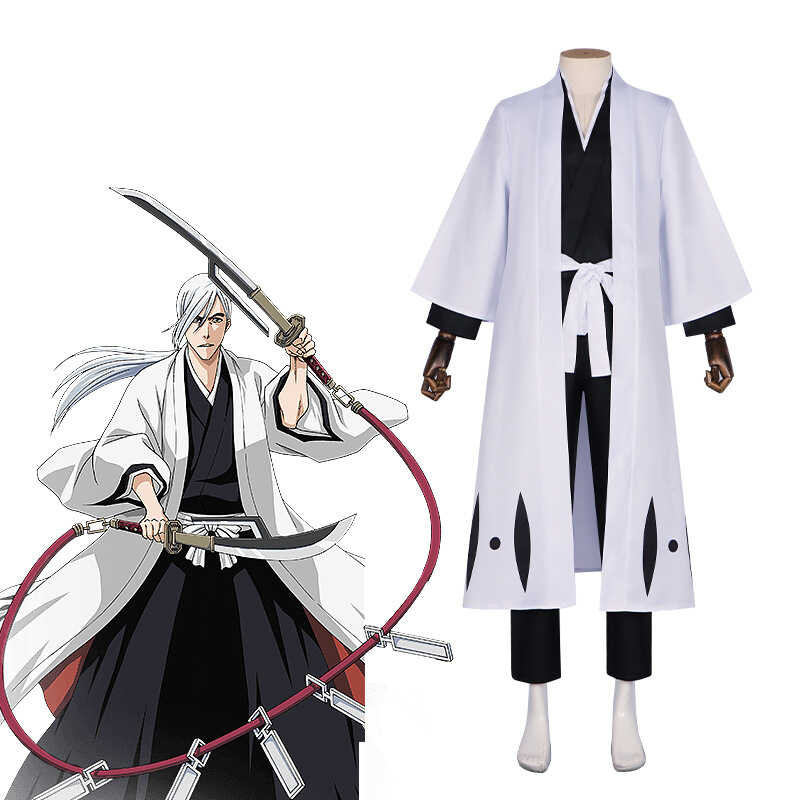 Bleach Kurosaki Ichigo Cosplay Costume 1st to 10th Division Captain ...