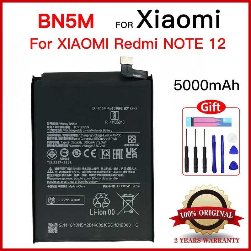 26 GENUINE 2 Bn5m For XIAOMI Redmi NOTE 12 4G Note12 5000Mah ...