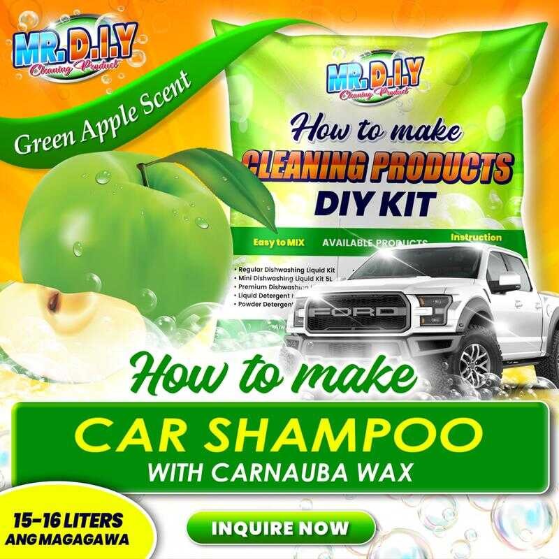Car & Motor Shampoo Kit (15-16 Liters)Mr DIY 0C9 | Shopee Philippines