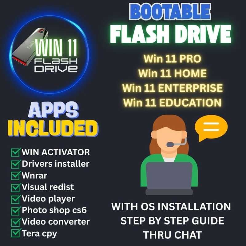 Bootable USB Flash Drive – Win10 & Win11 Installer | PC Laptop Repair Recovery Tool C70 | Shopee ...
