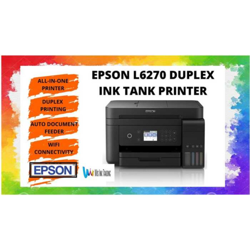 Epson Ecotank L6270 Wi-Fi Duplex All-In-One Ink Tank Printer 677 ...