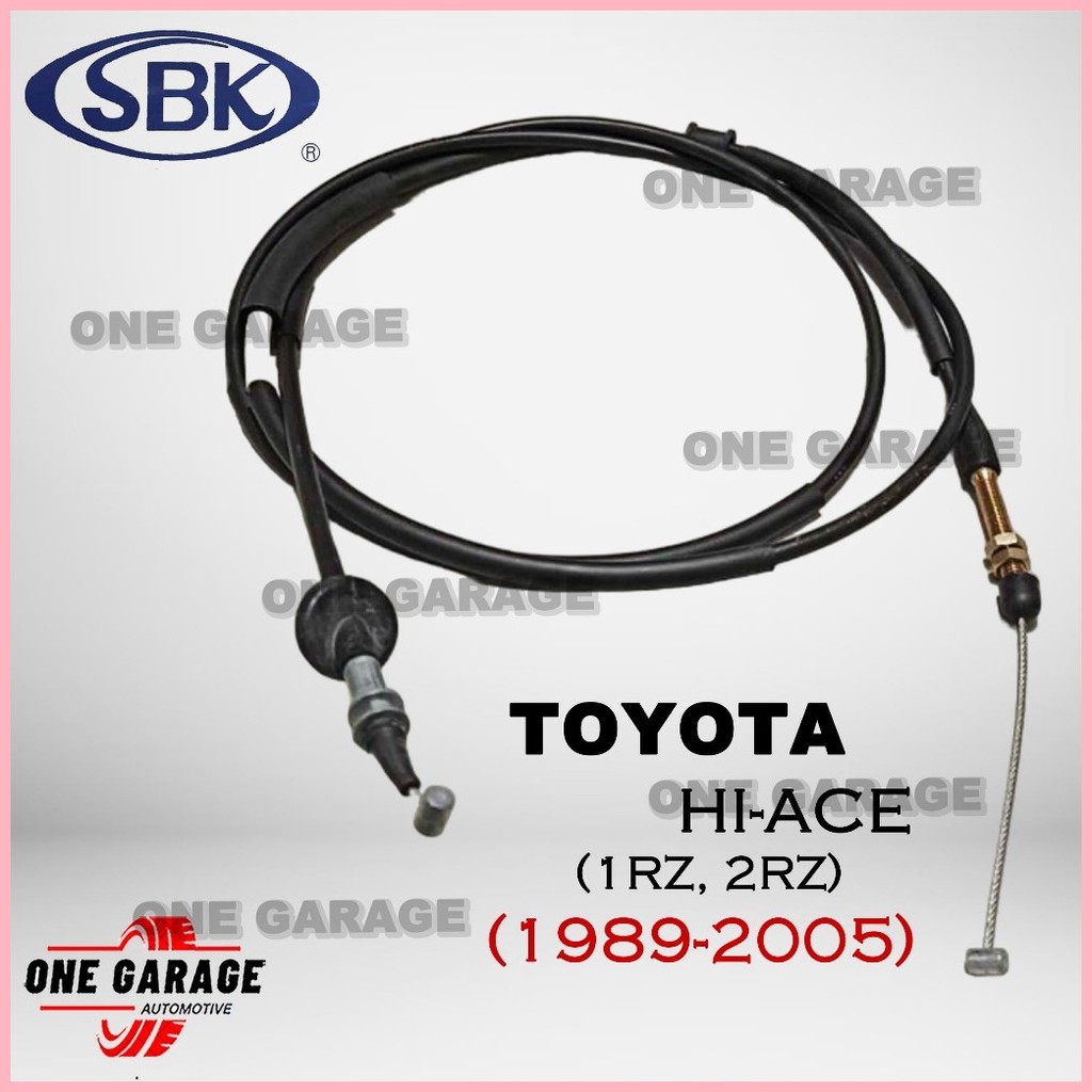 Accelerator Cable For TOYOTA HI-ACE (1RZ, 2RZ) (1989-2005) | Shopee ...