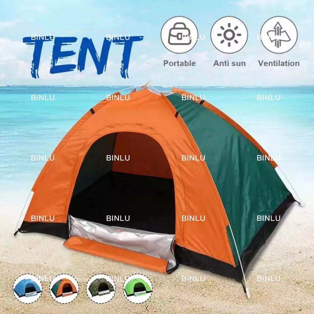 2/4/6 Person waterproof tent,indoor/outdoor dome camping tent,family ...