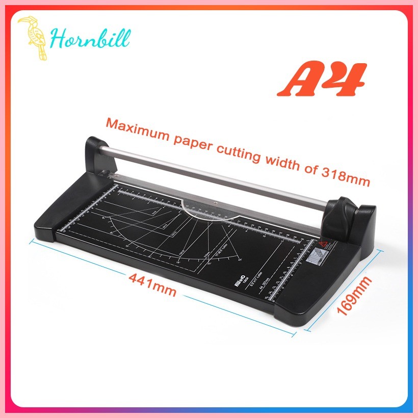 A4/A3 Sliding Paper Cutter Heavy Duty Metal Base Paper Trimmer For ...