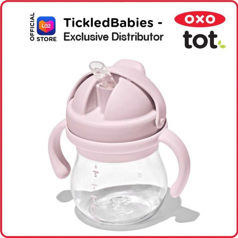 OXO Tot Grow Sippy Straw Cup W/ Removable Handles, 6Oz - ( Oxotot Baby ...
