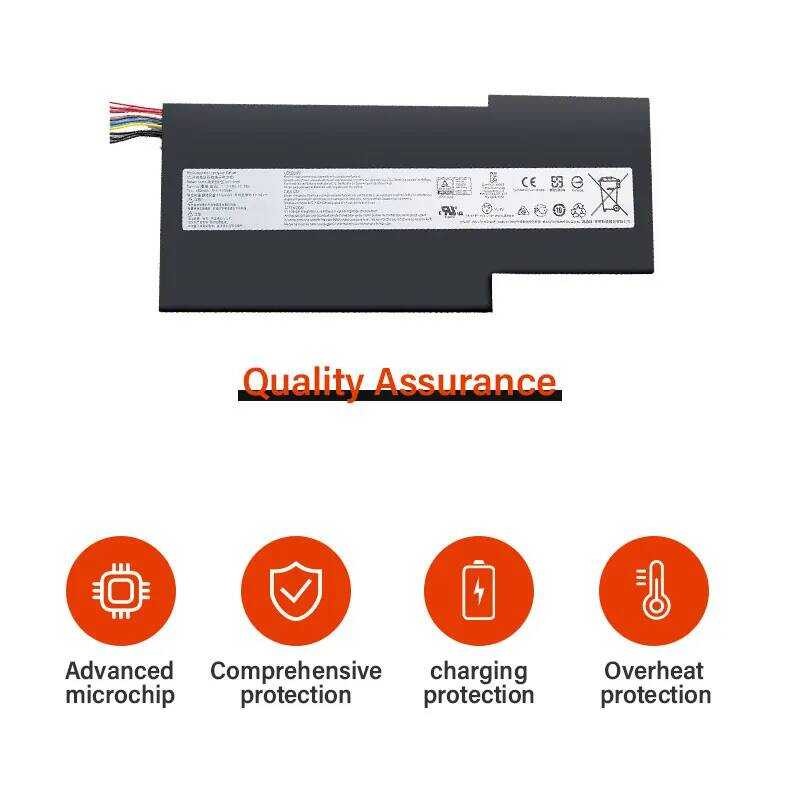 Bty-M6k 2 82 Laptop Battery For MSI Ms-17B4 Ms-16K3 Gf63 Thin 8Rd 8Rc ...